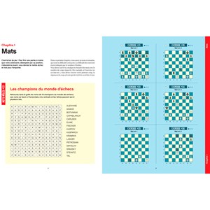 Cahier d'entraînement aux échecs