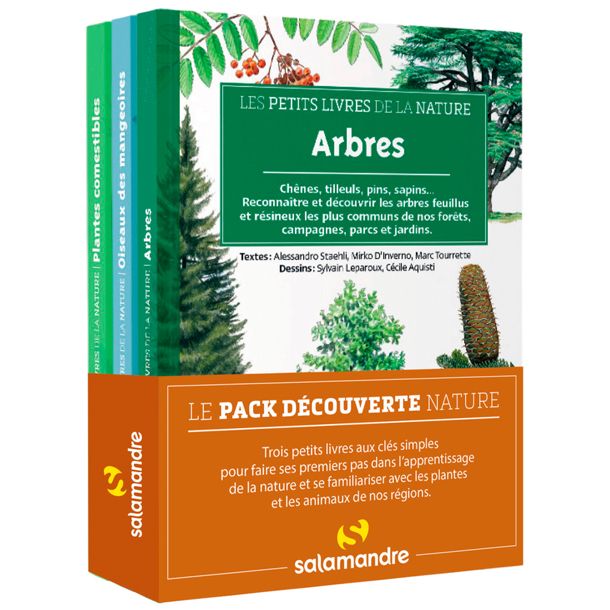 Coffret 3 petits livres de la nature | Nature & Découvertes