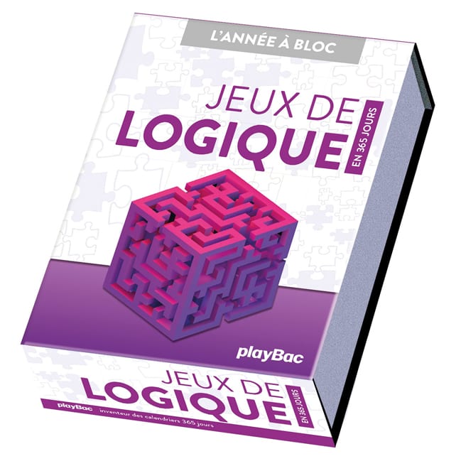 Calendrier jeux de logique en 365 jours