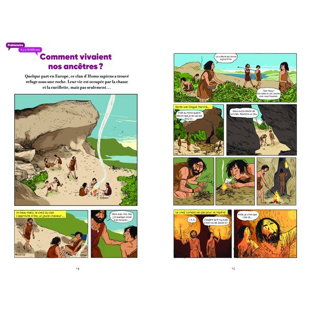 L'histoire du monde en BD | Nature & Découvertes