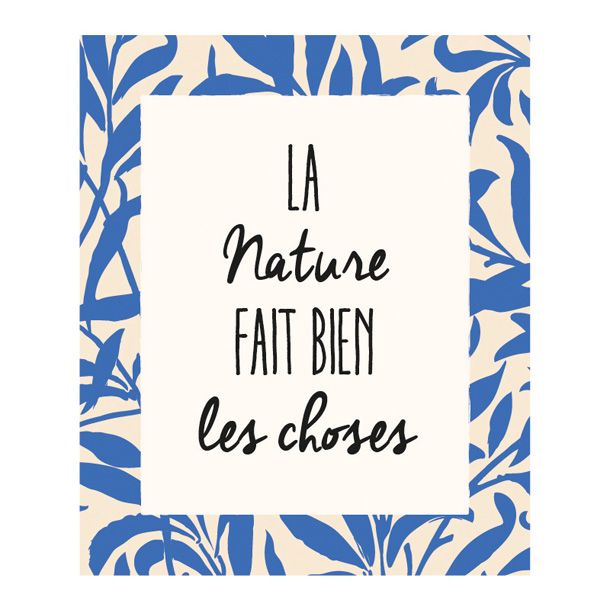 Carte La nature fait bien les choses | Nature & Découvertes