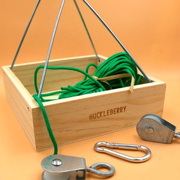 Tyrolienne câble de transport | Nature & Découvertes