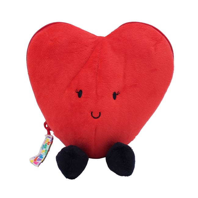 Peluche flipetz 2 en 1 cœur et fleur Flipetz