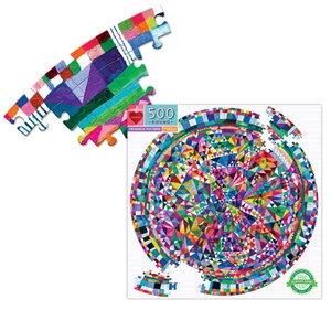 Puzzle multicolore