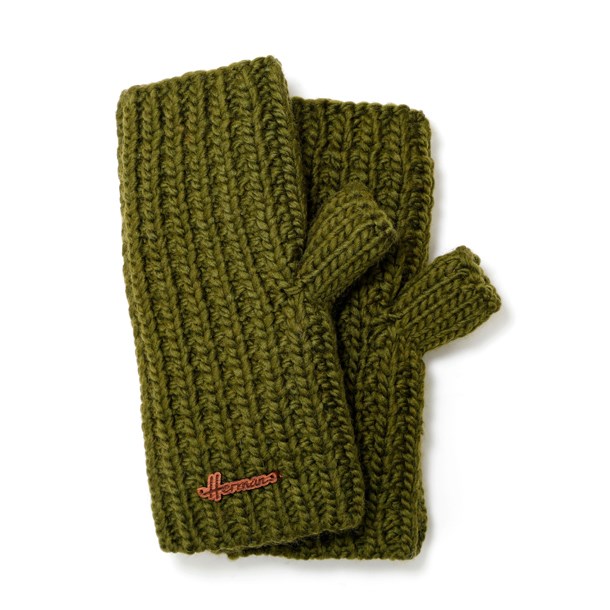 Mitaines en fibres recyclées Pulse Kaki