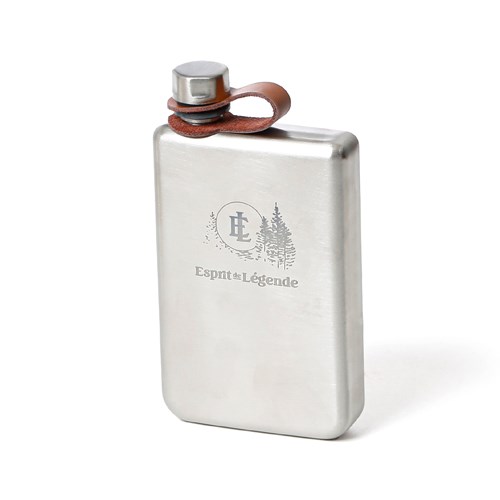 Flasque en acier inoxydable