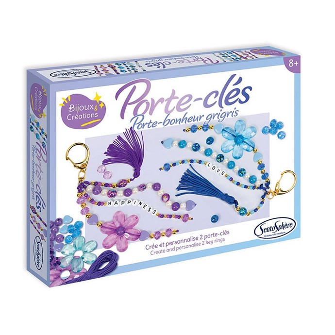 Kit de porte-cles porte bonheur