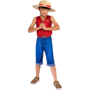 Déguisement luffy one piece 9-10 ans
