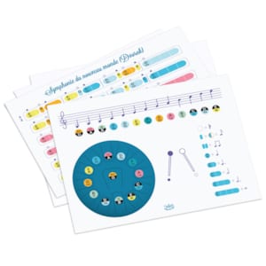 Tongue drum en métal 13 notes