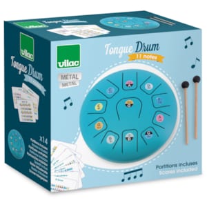 Tongue drum en métal 11 notes