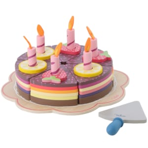 Gros gâteau d'anniversaire