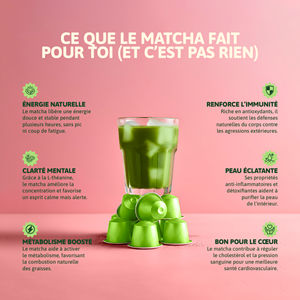 10 capsules matcha cérémonie compatibles nespresso - bobo matcha