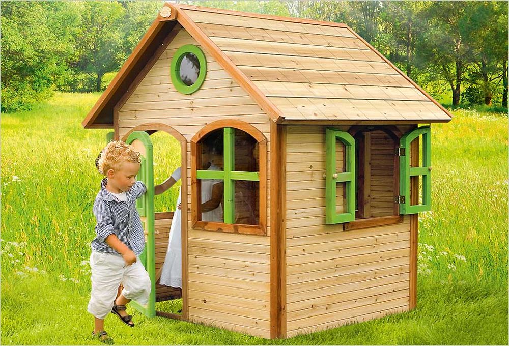 Maisonnette en bois julia label | Nature & Découvertes