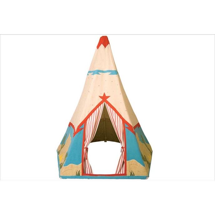 Tipi cowboy en tissu