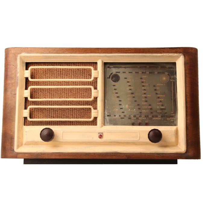 Radio bluetooth vintage ""philips""