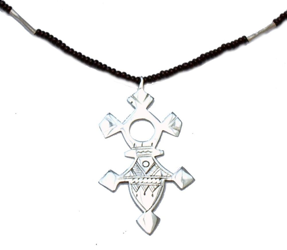 Collier croix du niger abalak touareg | Nature & Découvertes