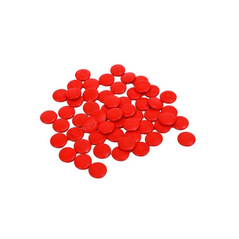 Lot de 55 jetons rouges | Nature & Découvertes