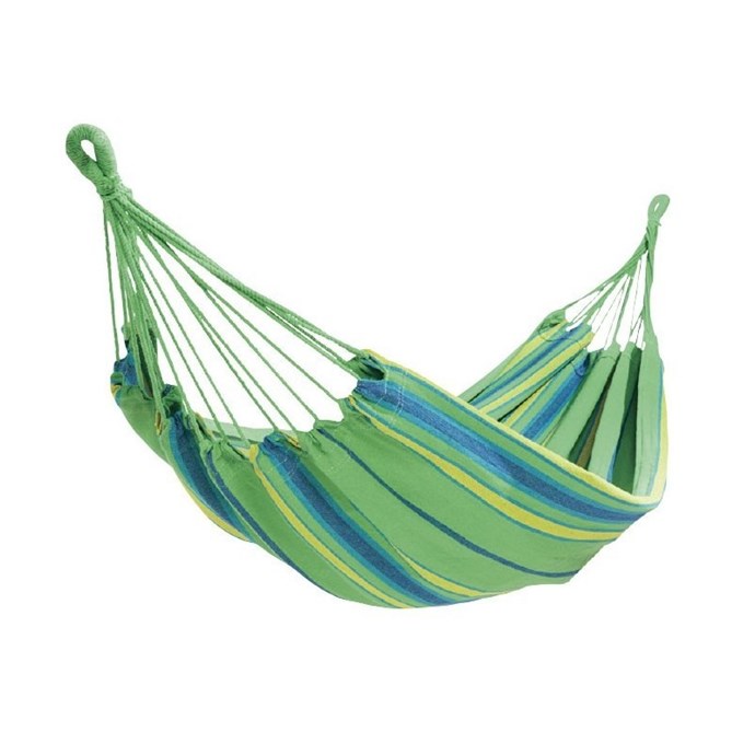 Hamac enfant rayé vert | Nature & Découvertes