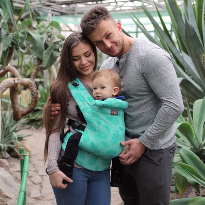 Dlight feathers porte-bébé physiologiq | Nature & Découvertes