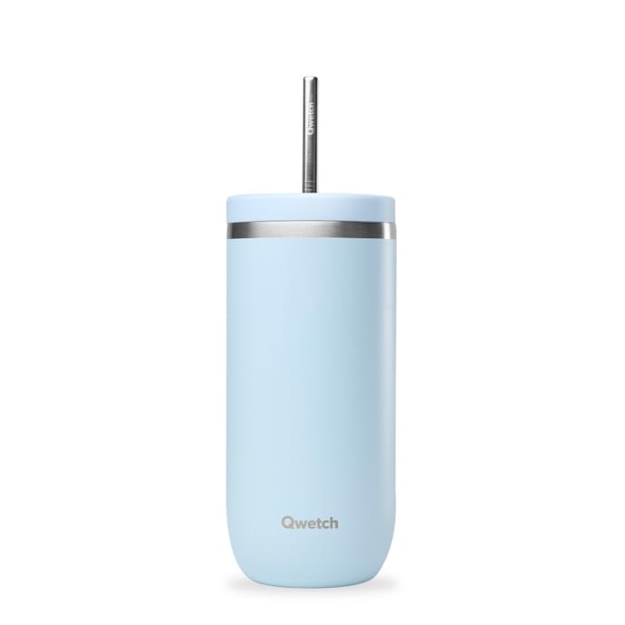 Qwetch cold cup isotherme inox bleu Bleu