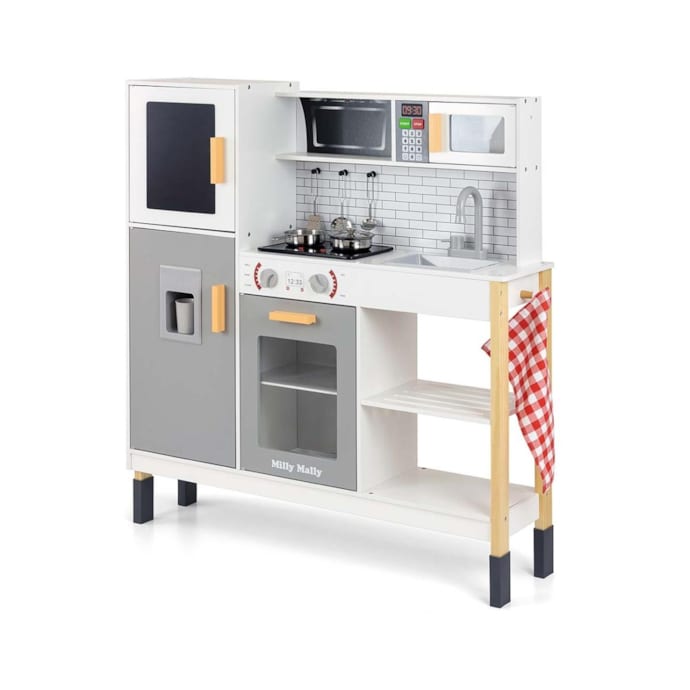 Cuisine en bois milly mally esket gris