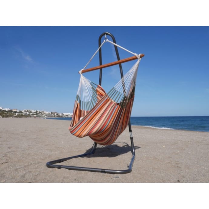 Hamac chaise avec support aguilas xl sol