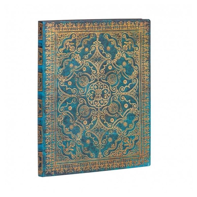 Petit carnet paperblanks ligné, azure