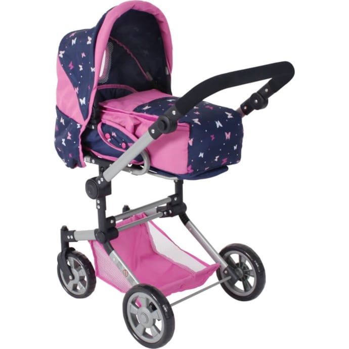 Poussette de poupée combinée jara papill