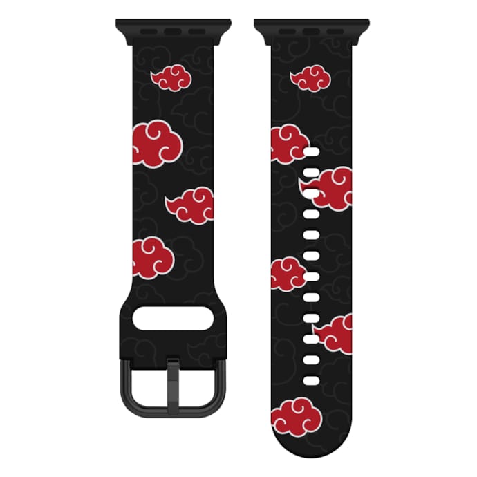 Abyx fit naruto shippuden smartwatch wristband – nuage akatsuki