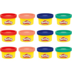 Coffret de 12 pots de pâte à modeler