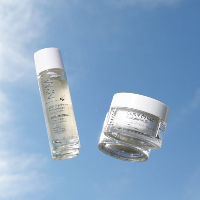 Duo éclat au neem, lotion présoin et crème hydratante d'origine naturelle