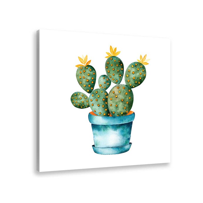 Tableau pot de cactus