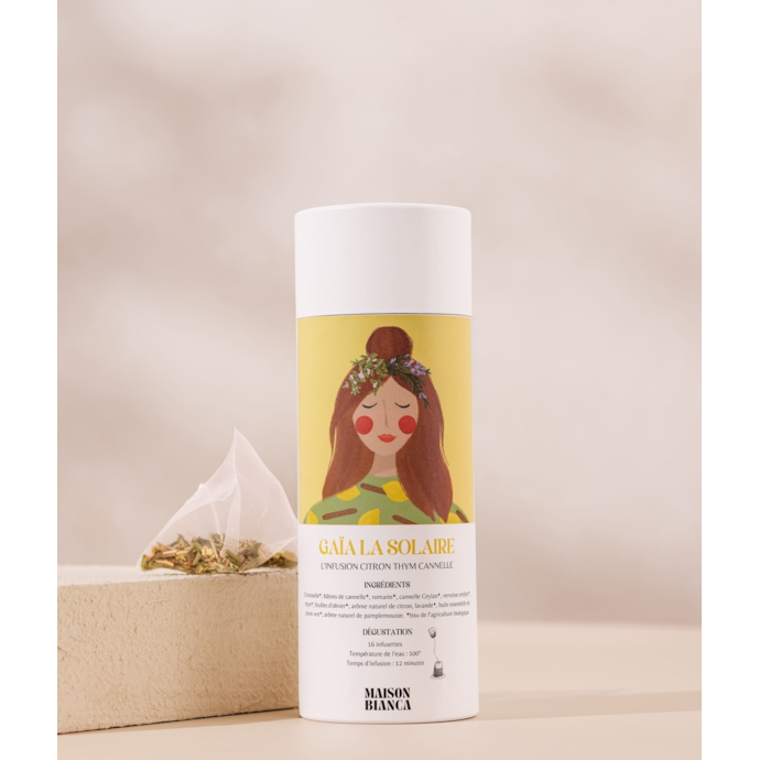 L'infusion citron thym cannelle