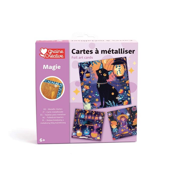 Cartes a metalliser - la magie