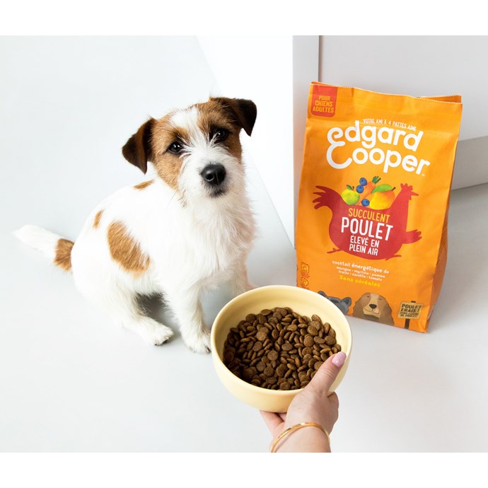 Edgard cooper - croquettes sans céréales au poulet pour chien