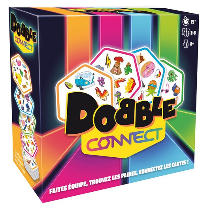 Jeux de cartes asmodee dobble connect