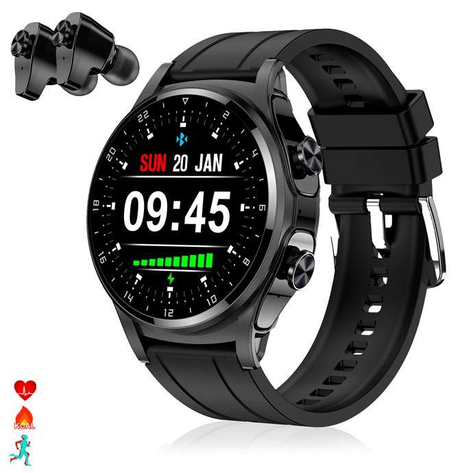 Montre intelligente gt66 multi-sport, mesures de tension et o2 dans le ...