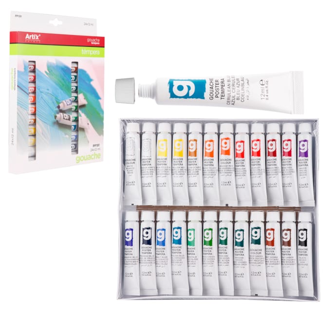 Tempéra 24 tubes x 12 ml