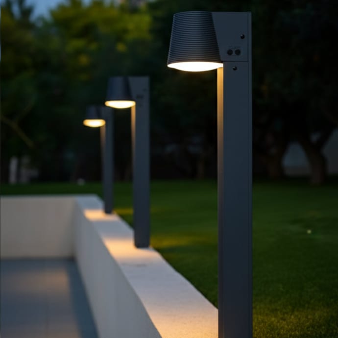 Potelet solaire soline tall h70cm