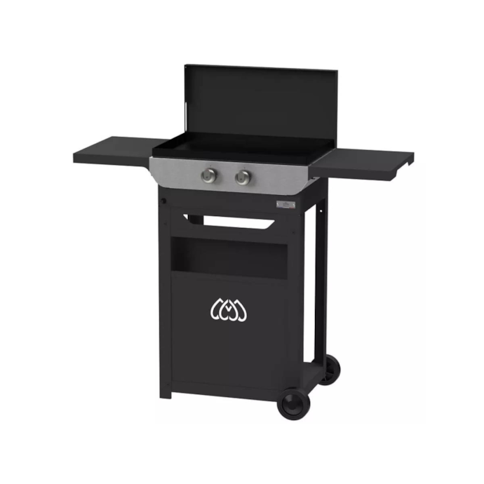 Plancha gaz original 260 duo sur chariot - le marquier