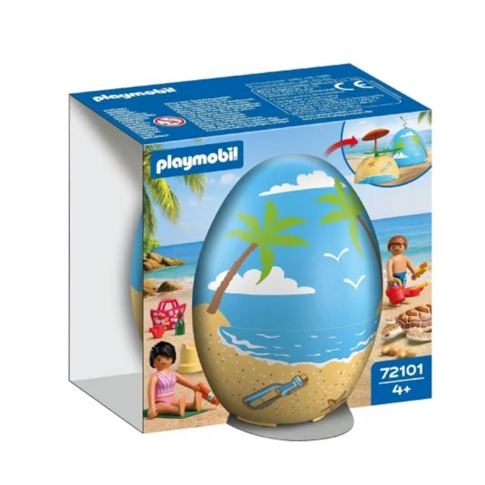 Œuf 2en1 : vacances à la plage