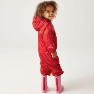 Combinaison imperméable enfant regatta puddle iv rouge