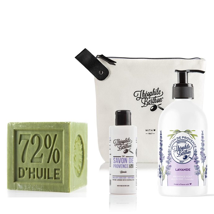 Trousse bain lavande série limitée | Nature & Découvertes