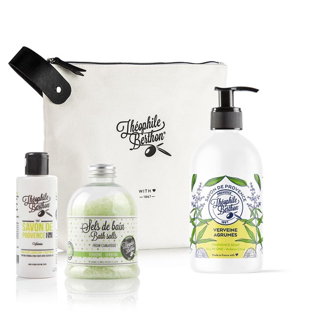 Trousse bain verveine série limitée | Nature & Découvertes