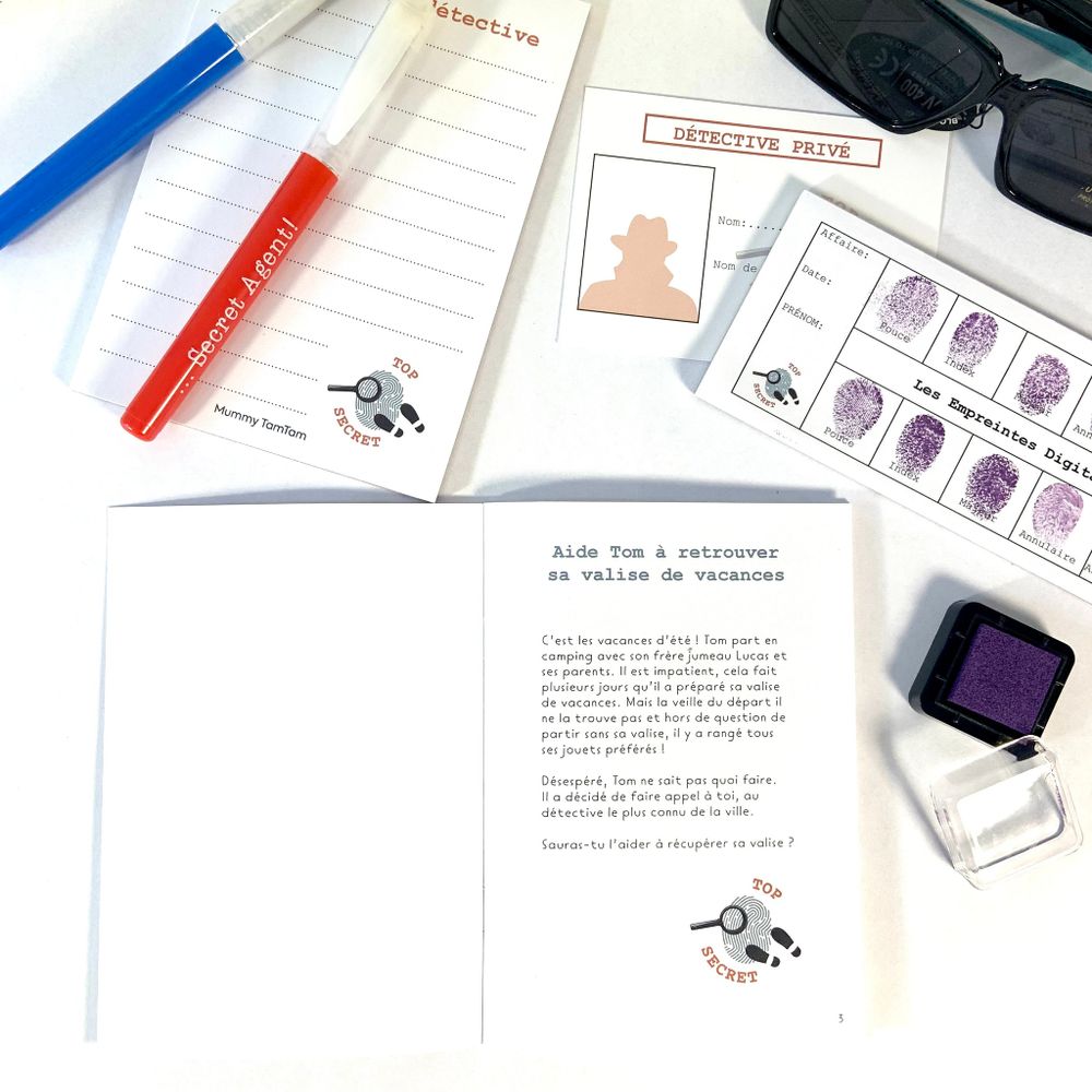 Coffret du petit détective | Nature & Découvertes