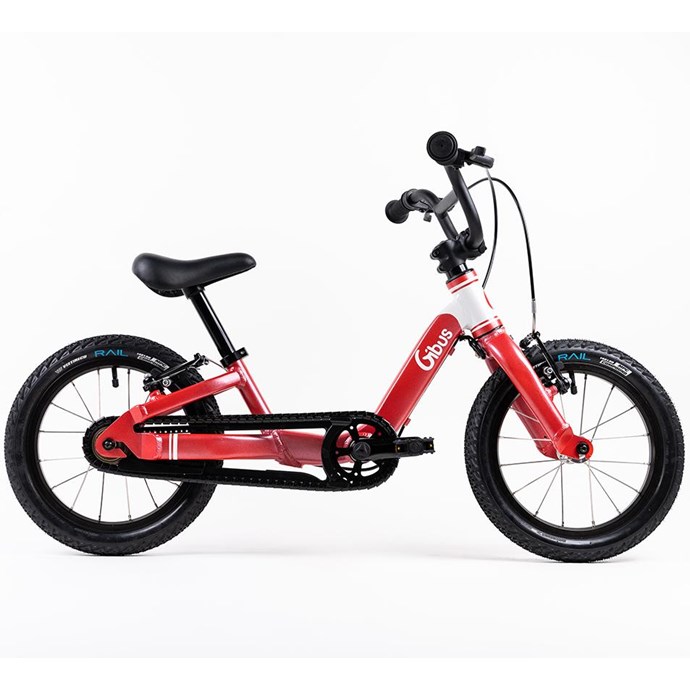 Vélo enfant 14 léger 2-5 ans rouge gibus | Nature & Découvertes