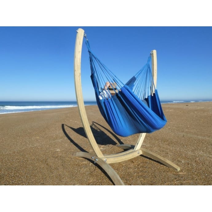 Hamac chaise azur xxl + support paquito