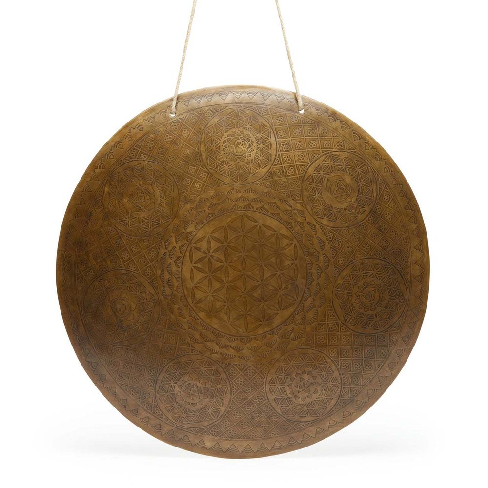 Gong solaire traditionnel 7 chakras | Nature & Découvertes
