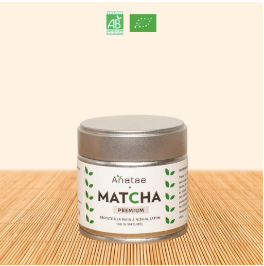 Thé matcha bio premium 30 g