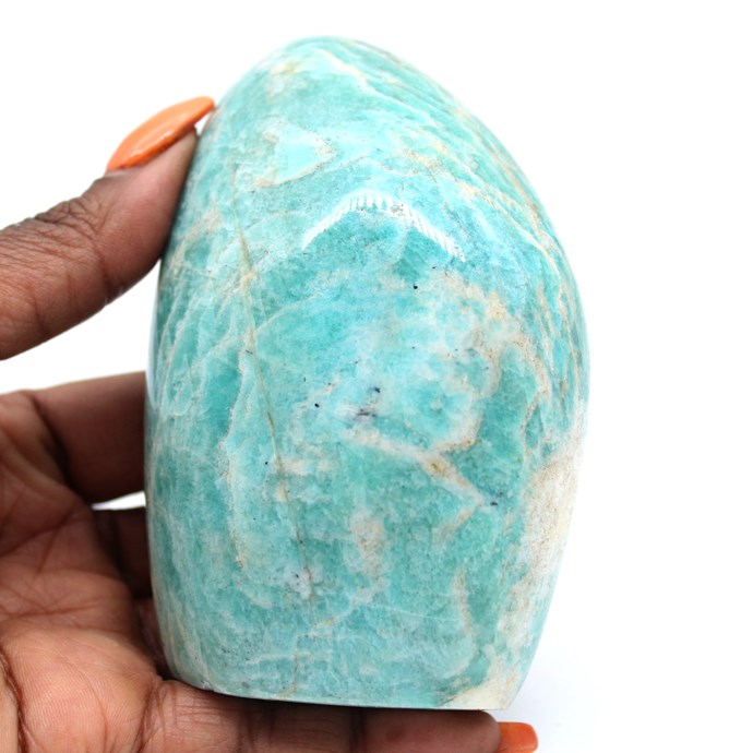 Amazonite 440gr 100mm de madagascar | Nature & Découvertes